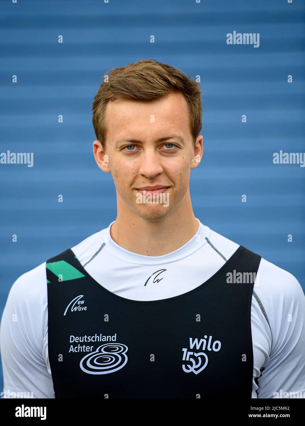 Tom TEWES rowing, presentation Germany eighth, on June 9th, 2022 in ...