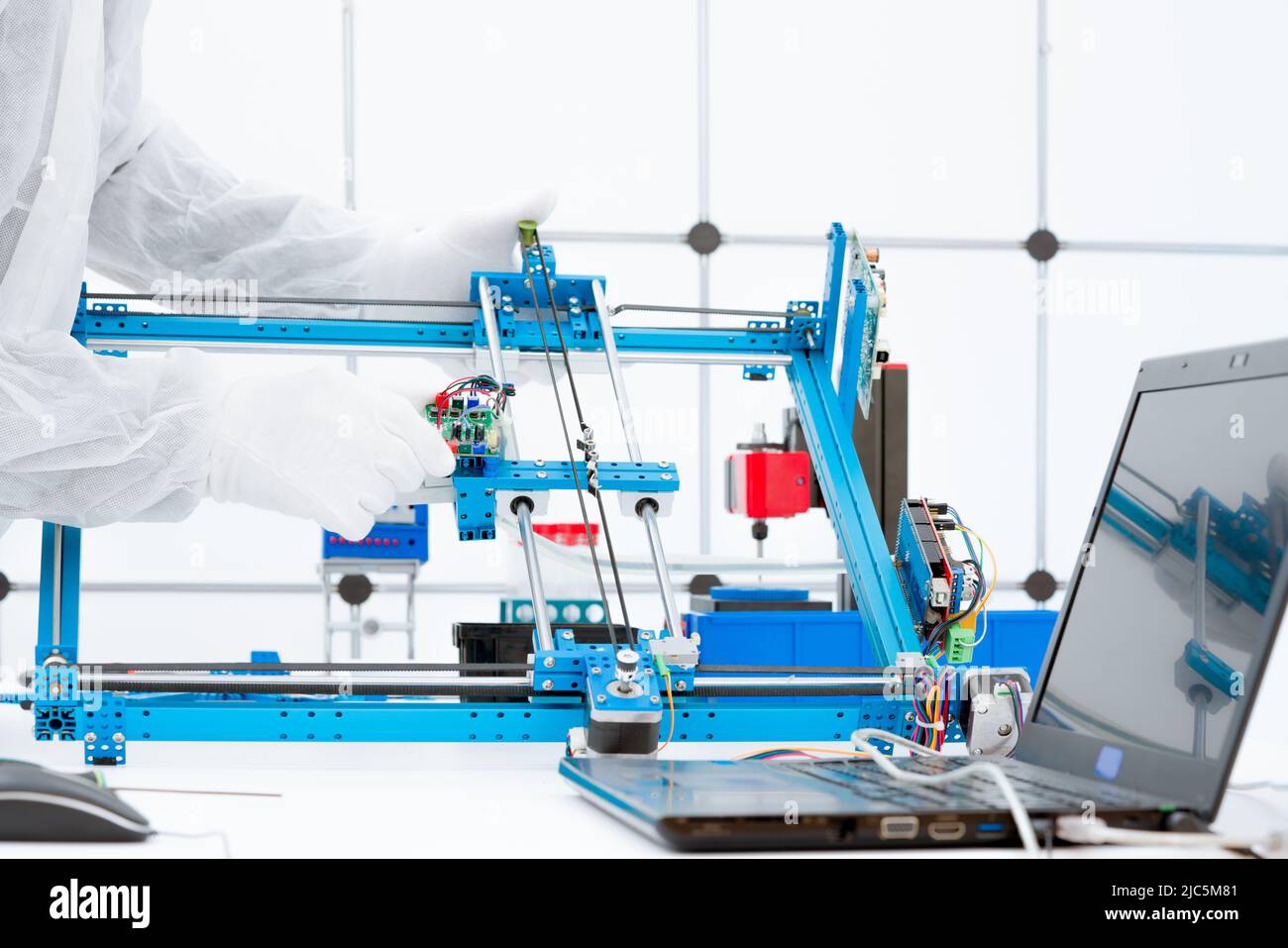 Precision instrument for photo-optical research in the laboratory of ...