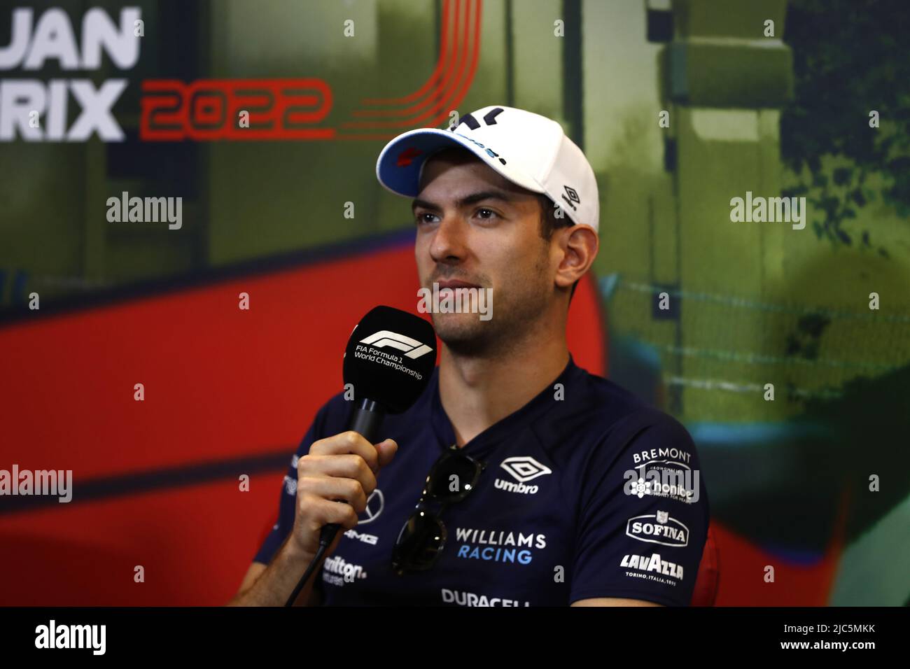 Baku, Azerbaijan. 10th June, 2022. Nicholas Latifi, Williams Racing ...