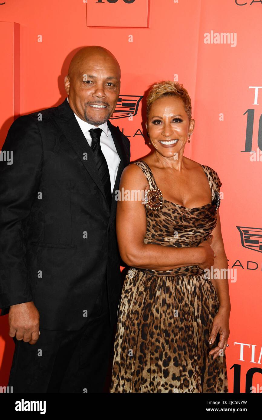 New York, United States, 8 June, 2022 pictured Rodney Norris, Adrienne ...