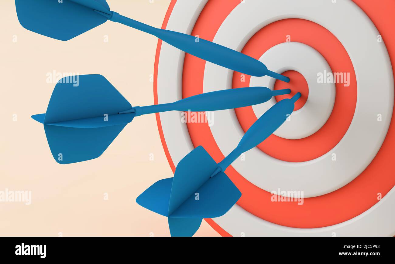 Targeting goal achievement business hi-res stock photography and images ...