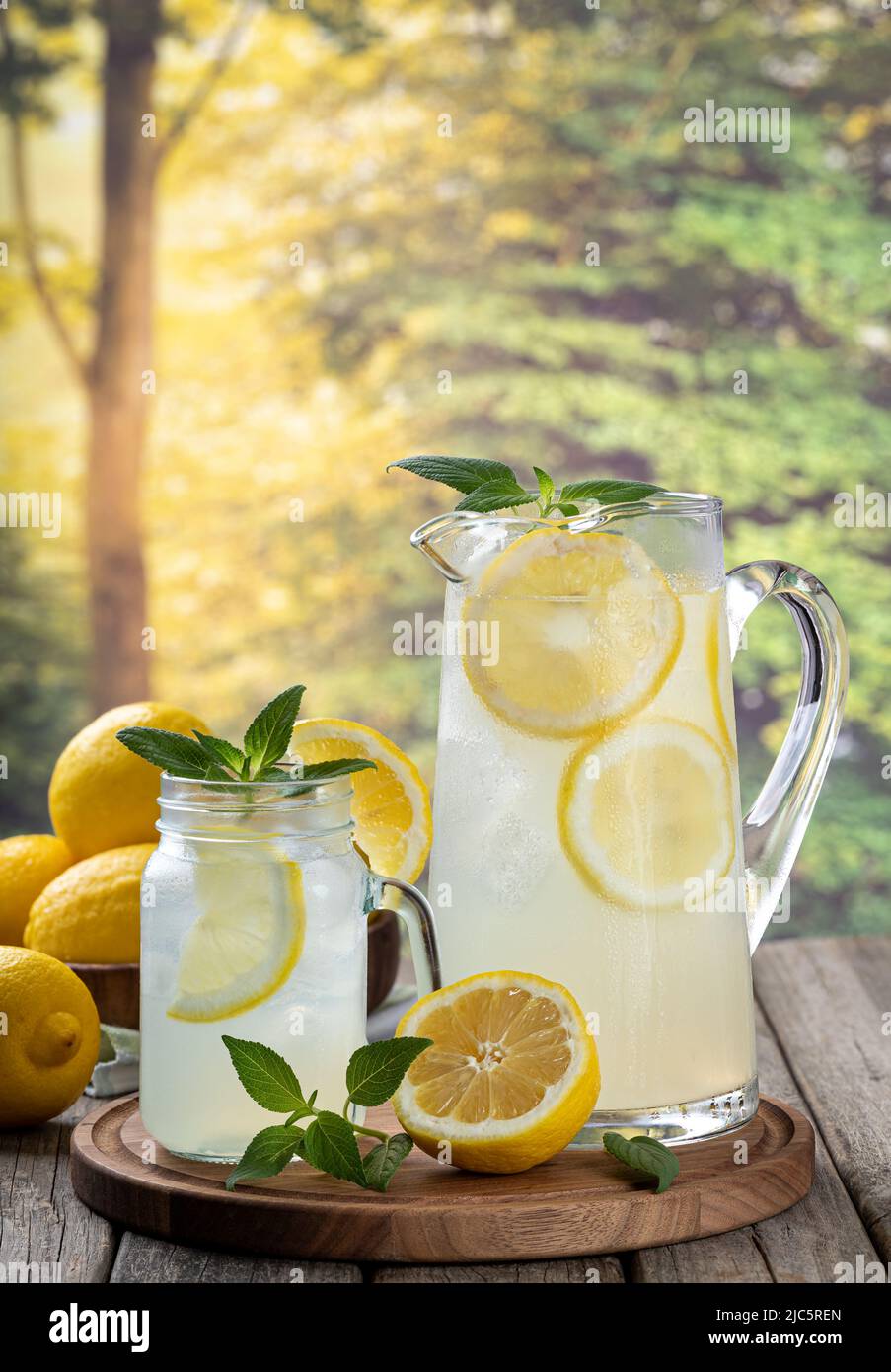 Glass Lemonade Pitcher