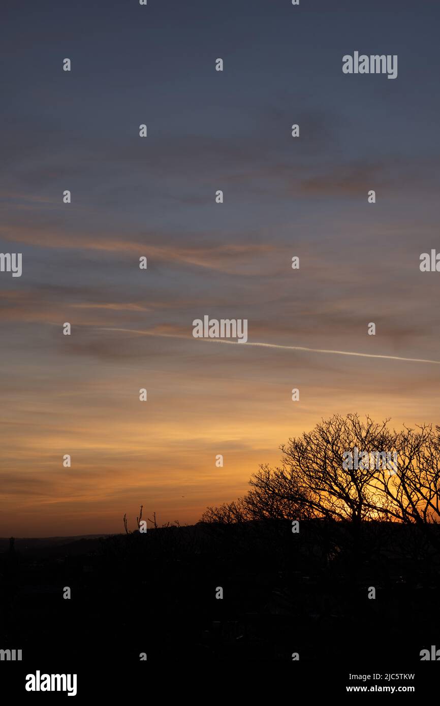Sunset panorama forth bridge hi-res stock photography and images - Alamy