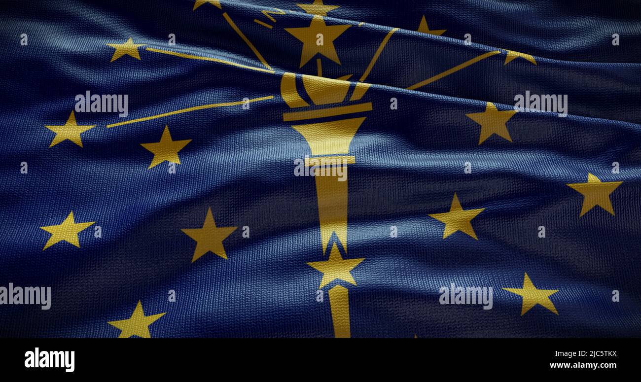 Indiana state flag background illustration, USA symbol backdrop Stock ...
