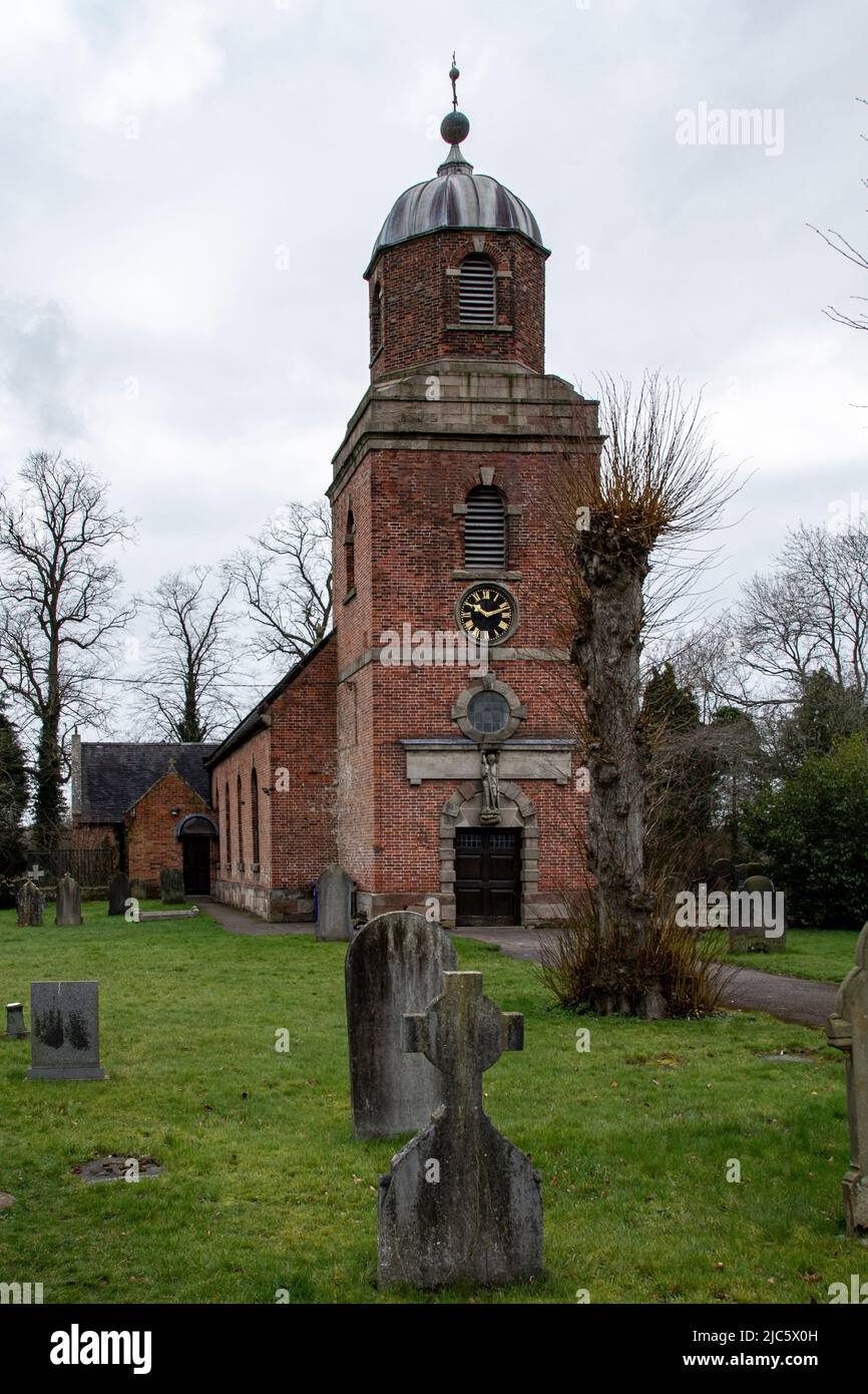 St Peter church Marchington Staffordshire Stock Photo - Alamy