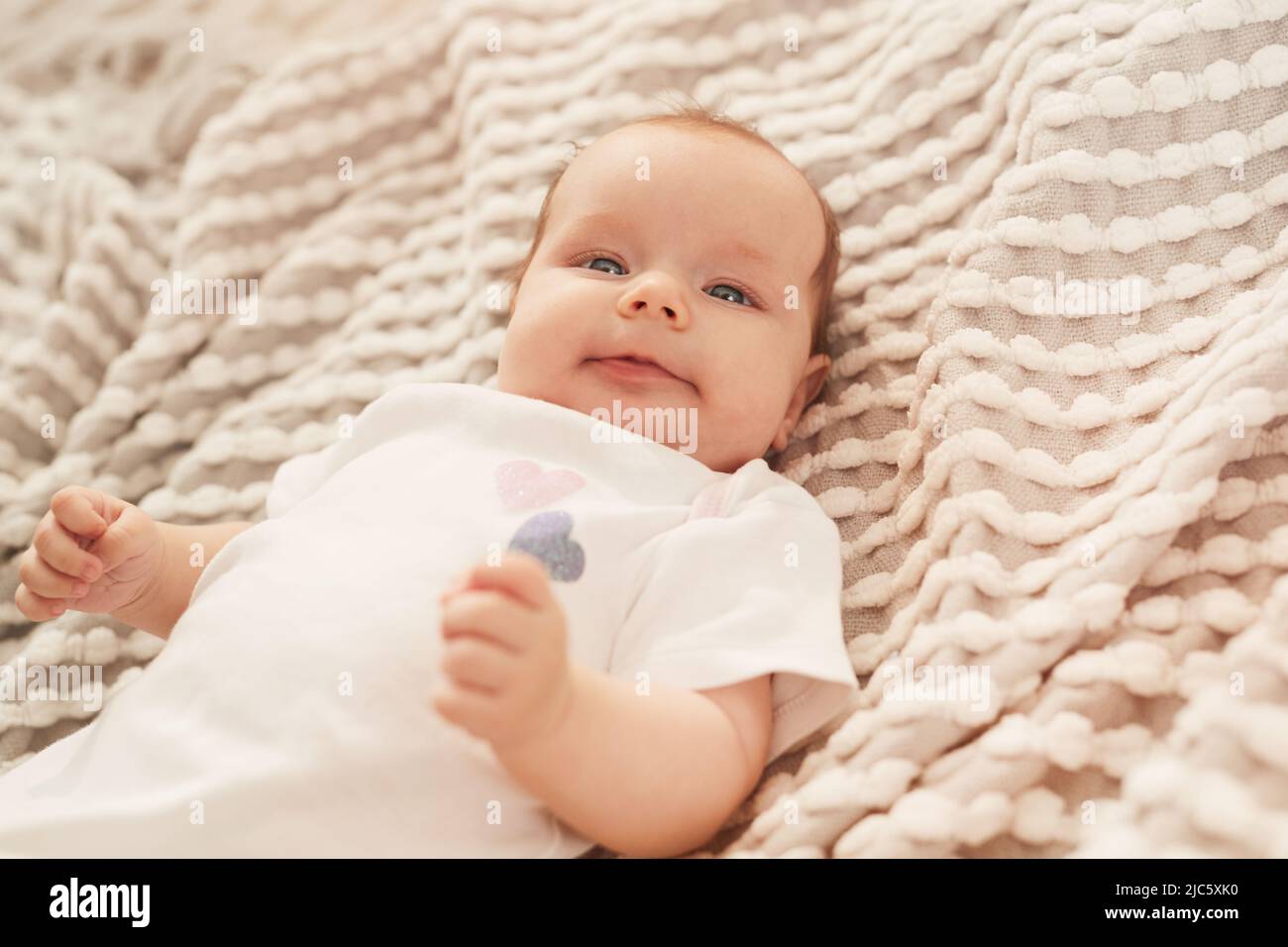 Cute Smiling Newborn Baby Pictures