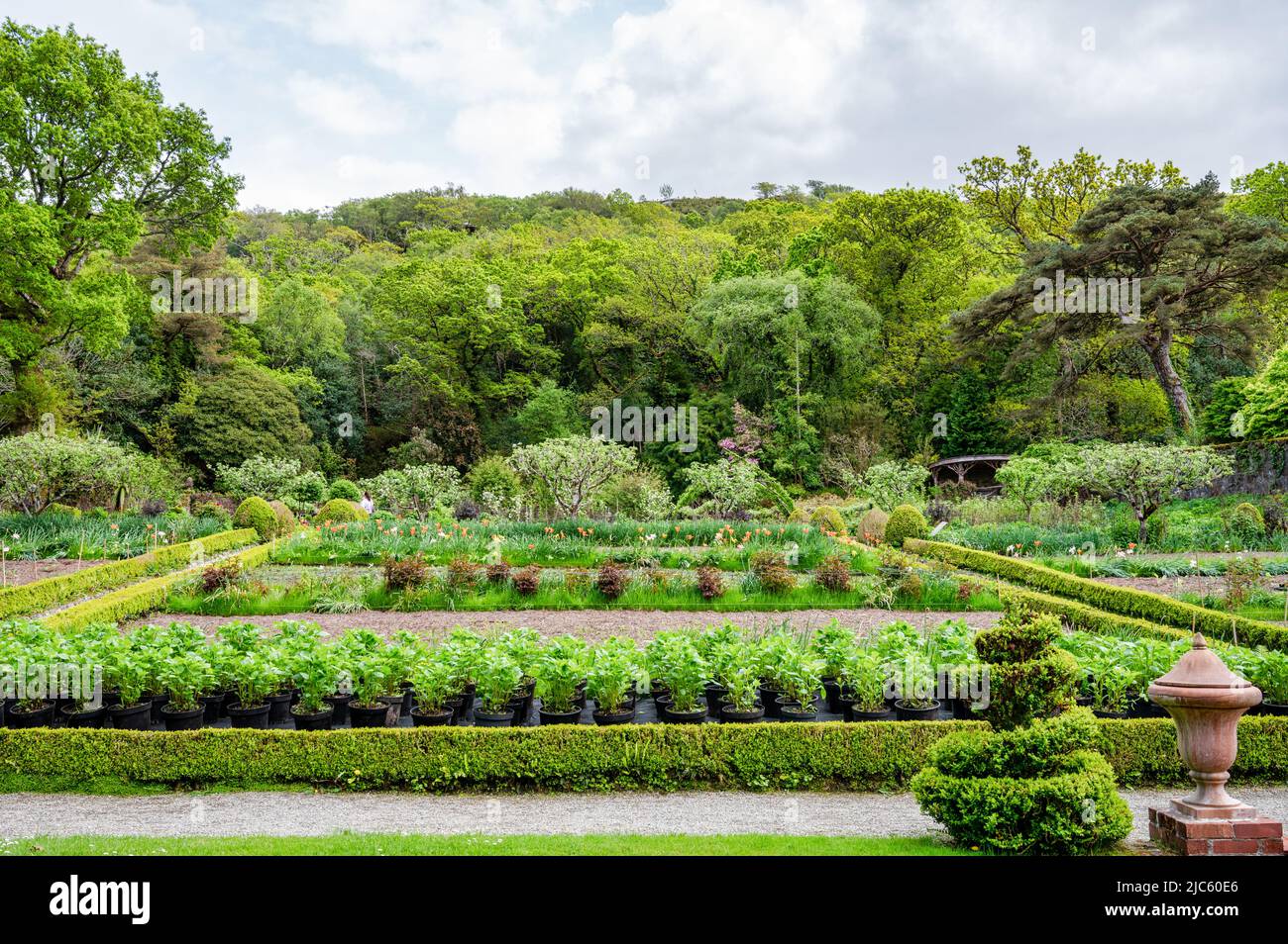 Glenveagh, Ireland- May 7, 2022: Spirng time at Glenveagh Castle ...