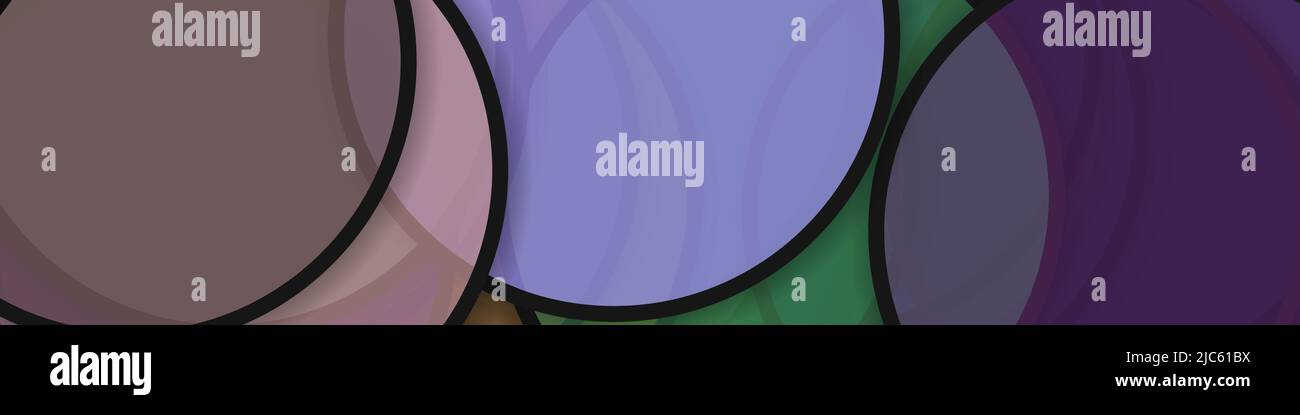 Circle shadows generative art background art illustration Stock Vector ...