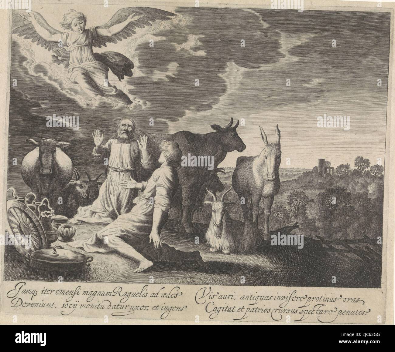 Raphael leaves tobit hi-res stock photography and images - Alamy