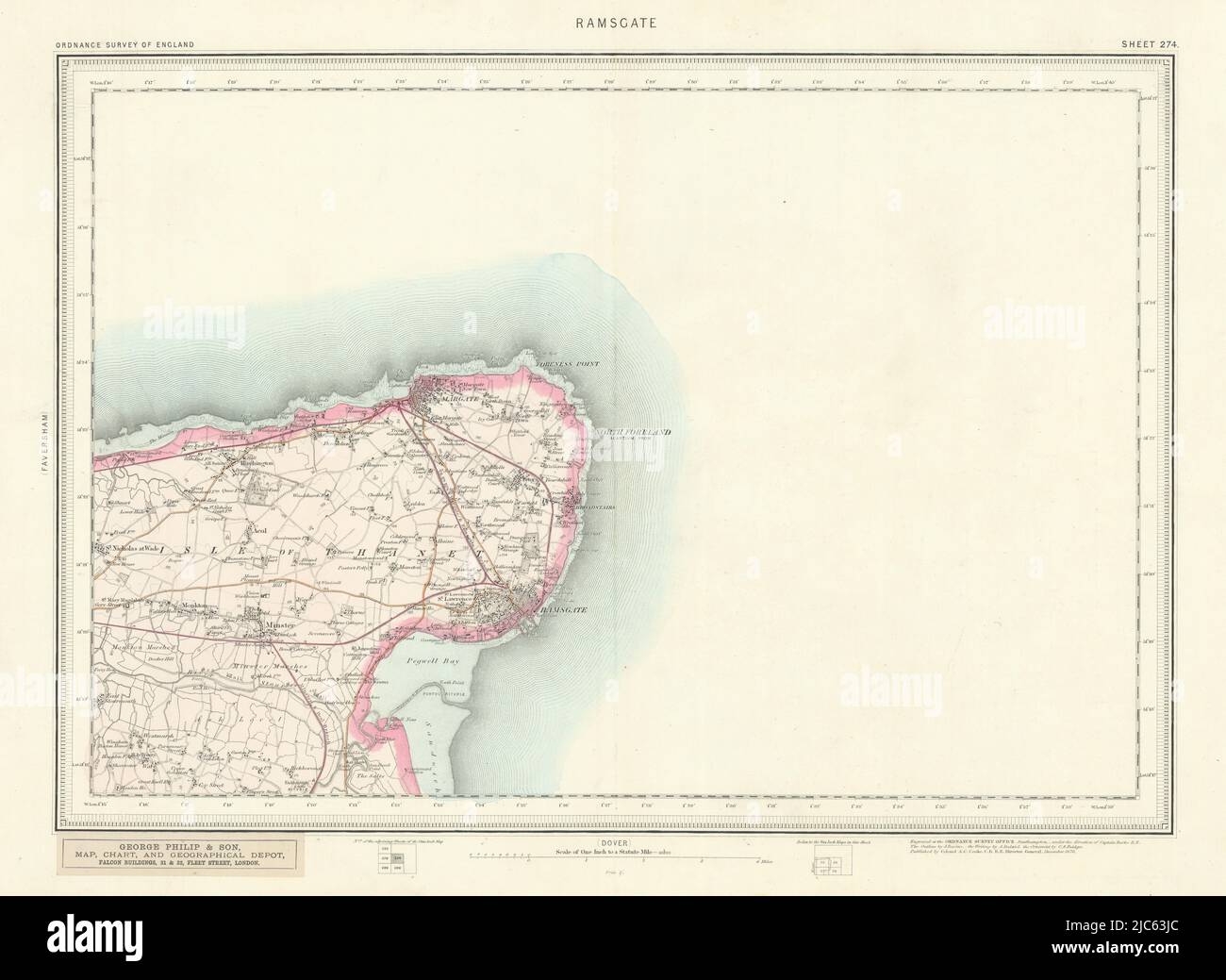Map of ramsgate hi-res stock photography and images - Alamy