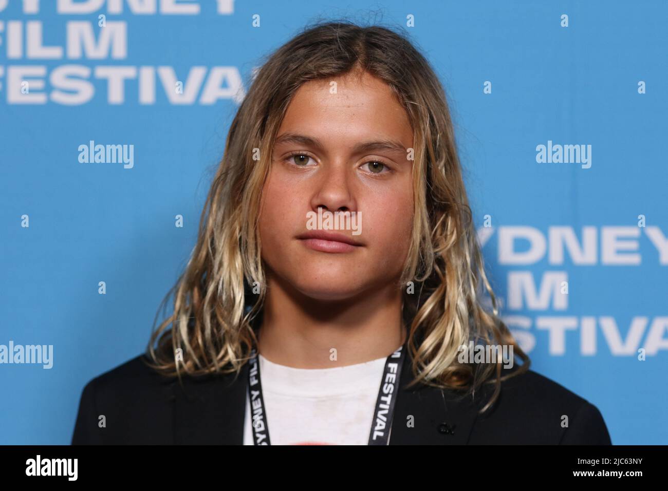 Sydney, Australia. 10th June 2022. Cast member Rasmus King arrives on ...