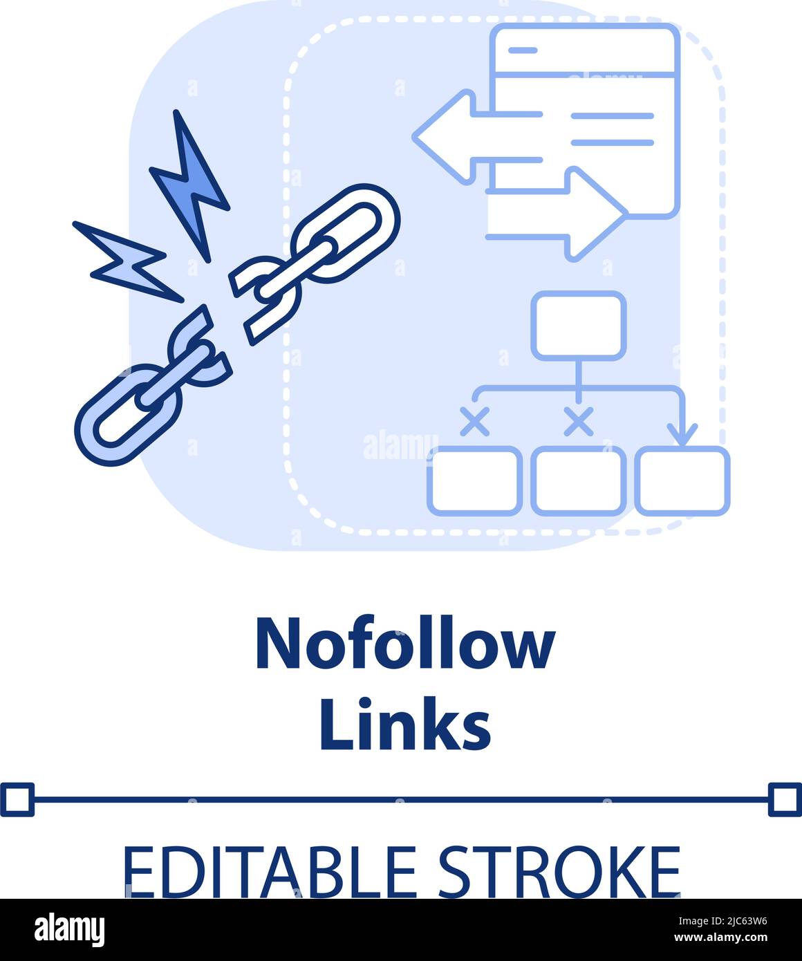Nofollow Stock Vector Images - Alamy