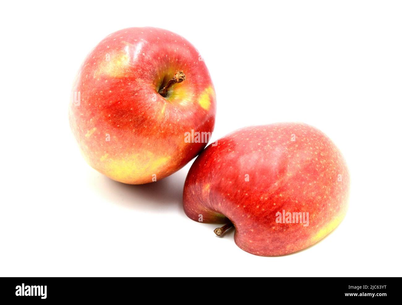 Apple segment slice Cut Out Stock Images & Pictures - Alamy