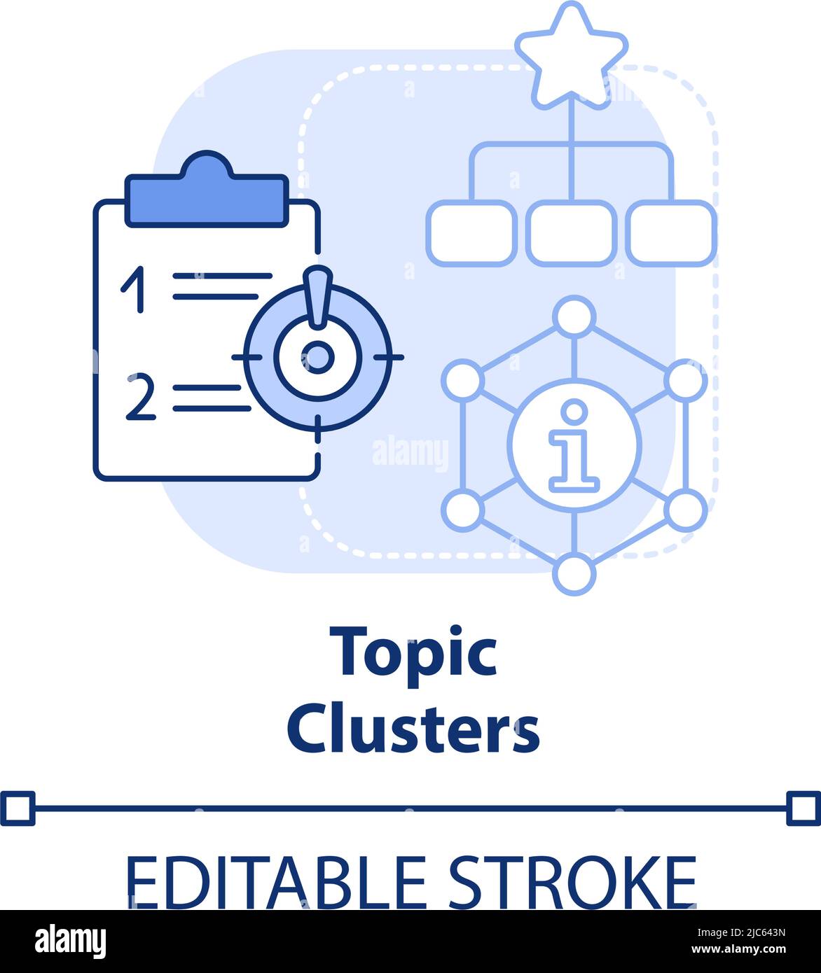 Data clusters Stock Vector Images - Alamy