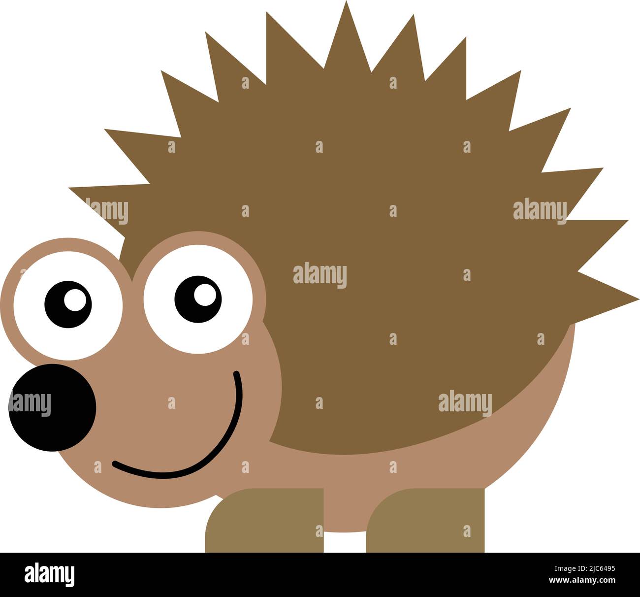 Stylized hedgehog Stock Vector Images - Alamy