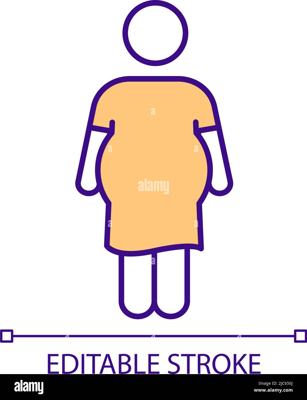 Body composition measure Stock Vector Images - Alamy