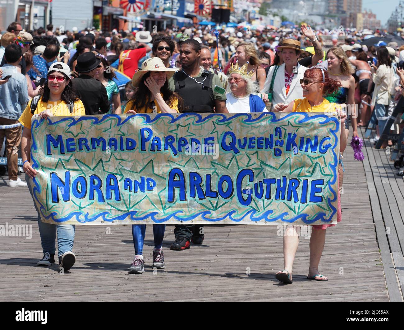 2019 edition of the Coney Island Mermaid Parade Stock Photo - Alamy