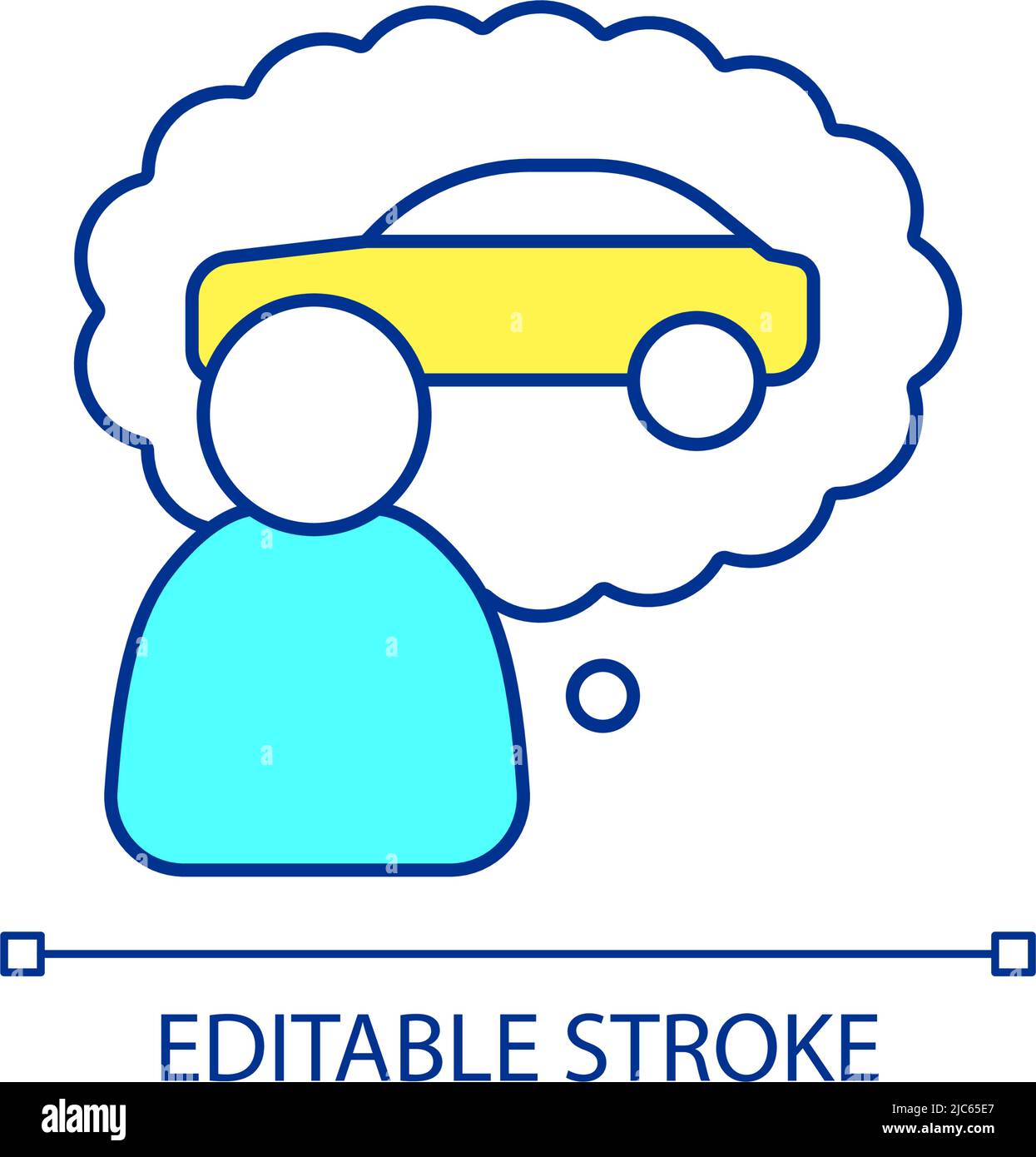 Customer transportation needs RGB color icon Stock Vector Image & Art ...