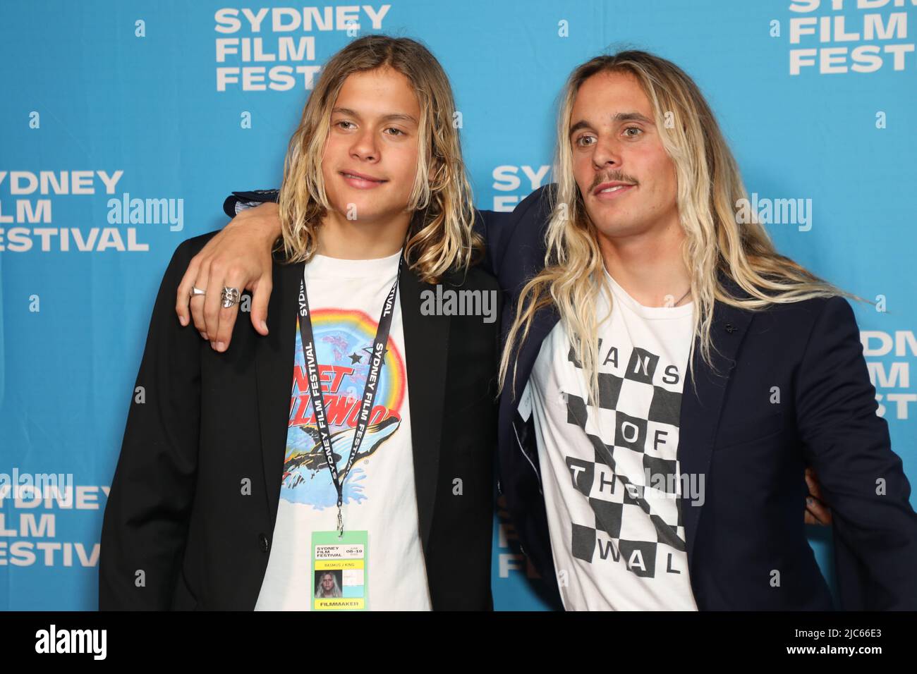 Sydney, Australia. 10th June, 2022. Rasmus King and Kyuss King arrive ...