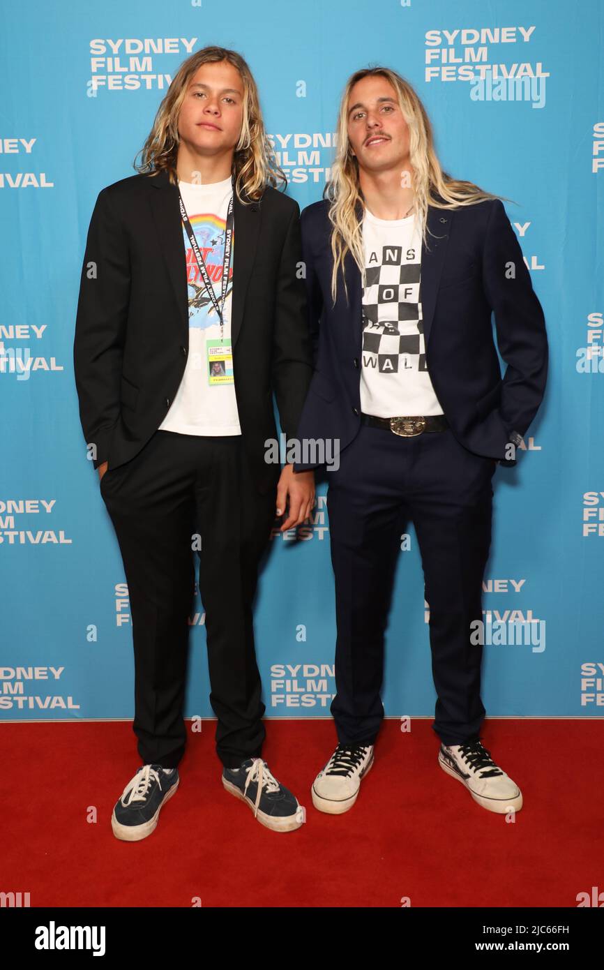 Sydney, Australia. 10th June, 2022. Rasmus King and Kyuss King arrive ...