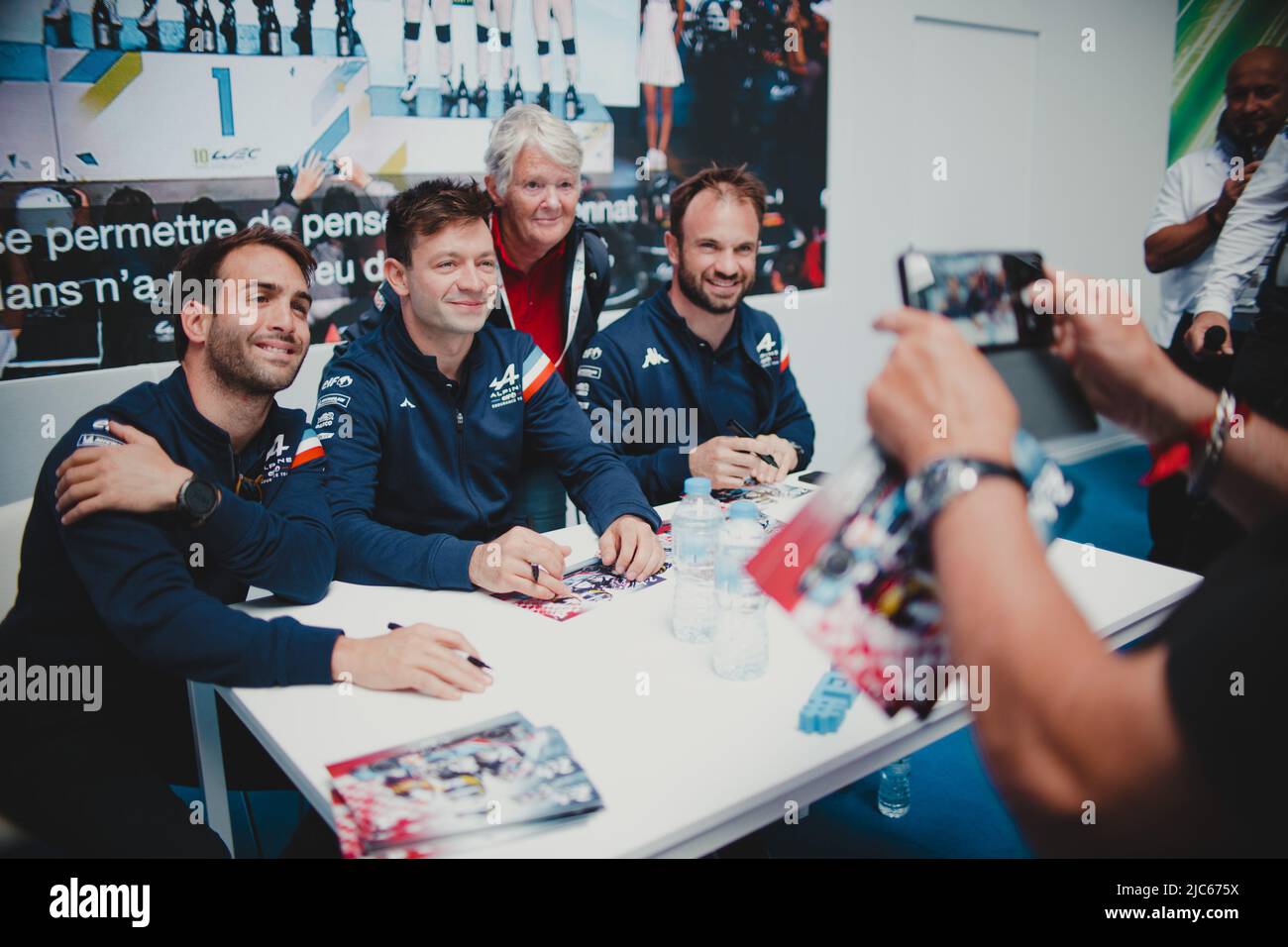 Alpine Elf Team, Alpine A480 - Gibson, portrait in the TOTAL Energies ...