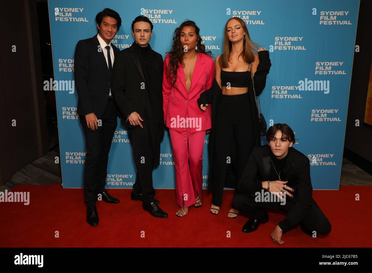 Sydney, Australia. 10th June, 2022. Tbc arrive(s) on the red carpet for ...
