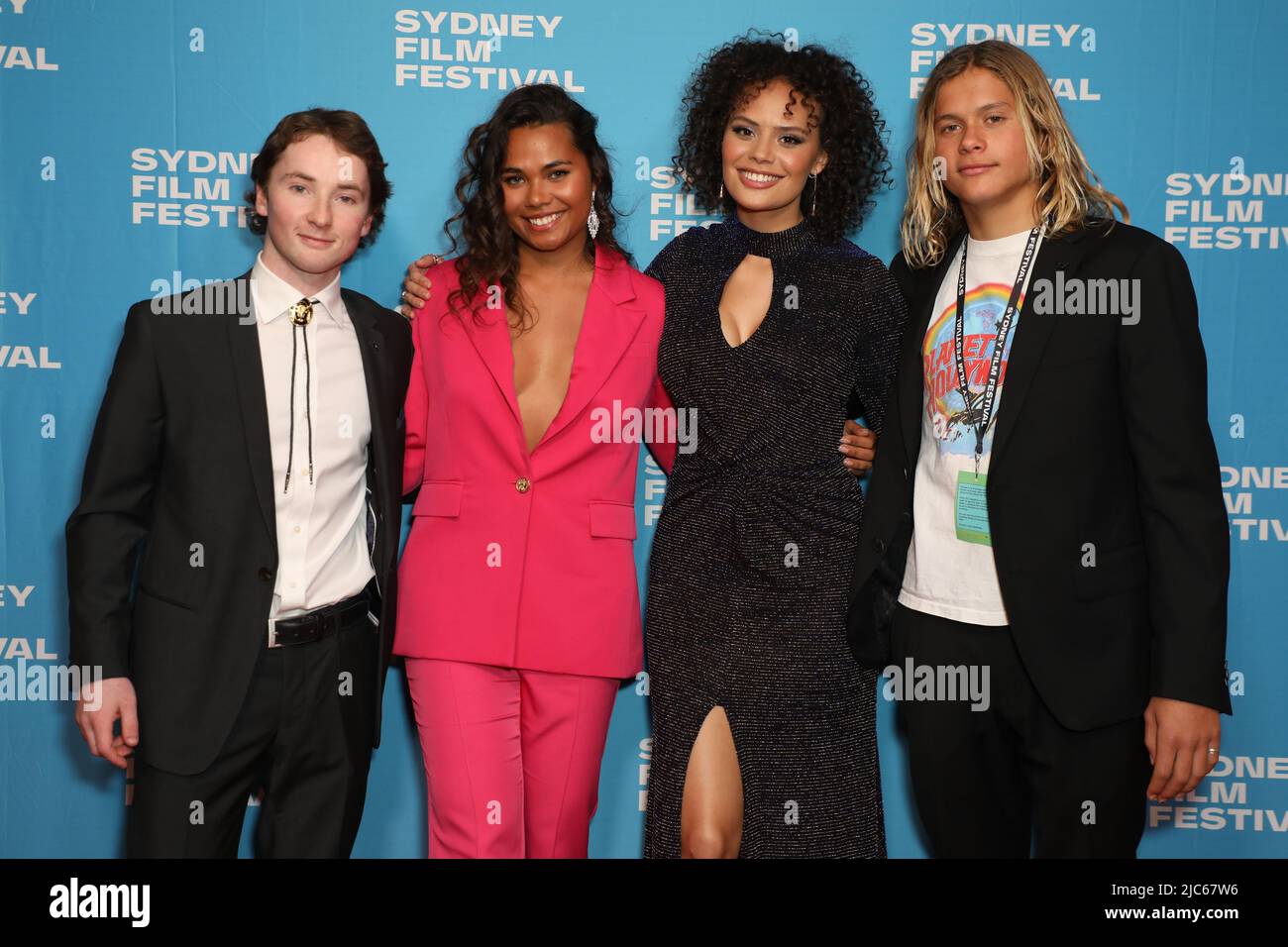 Sydney, Australia. 10th June, 2022. L-R: tbc, tbc, tbc and Rasmus King ...