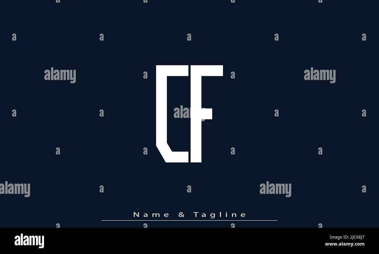 Initials cf hi-res stock photography and images - Alamy