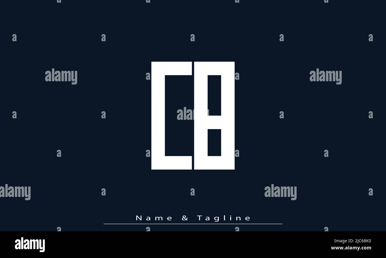 Cb initials Stock Vector Images - Alamy