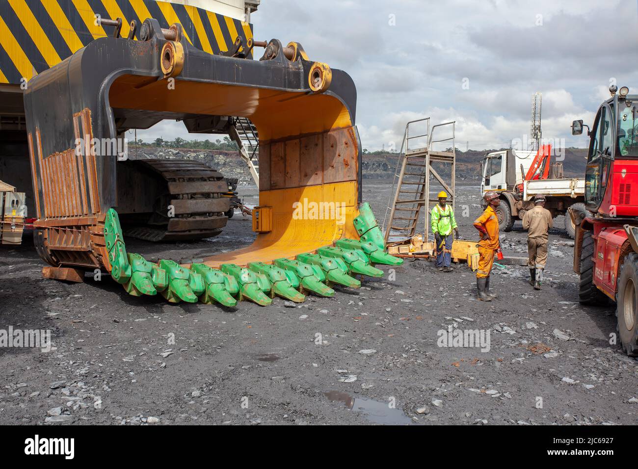 First Quantum Minerals copper operation, Zambia Stock Photo - Alamy