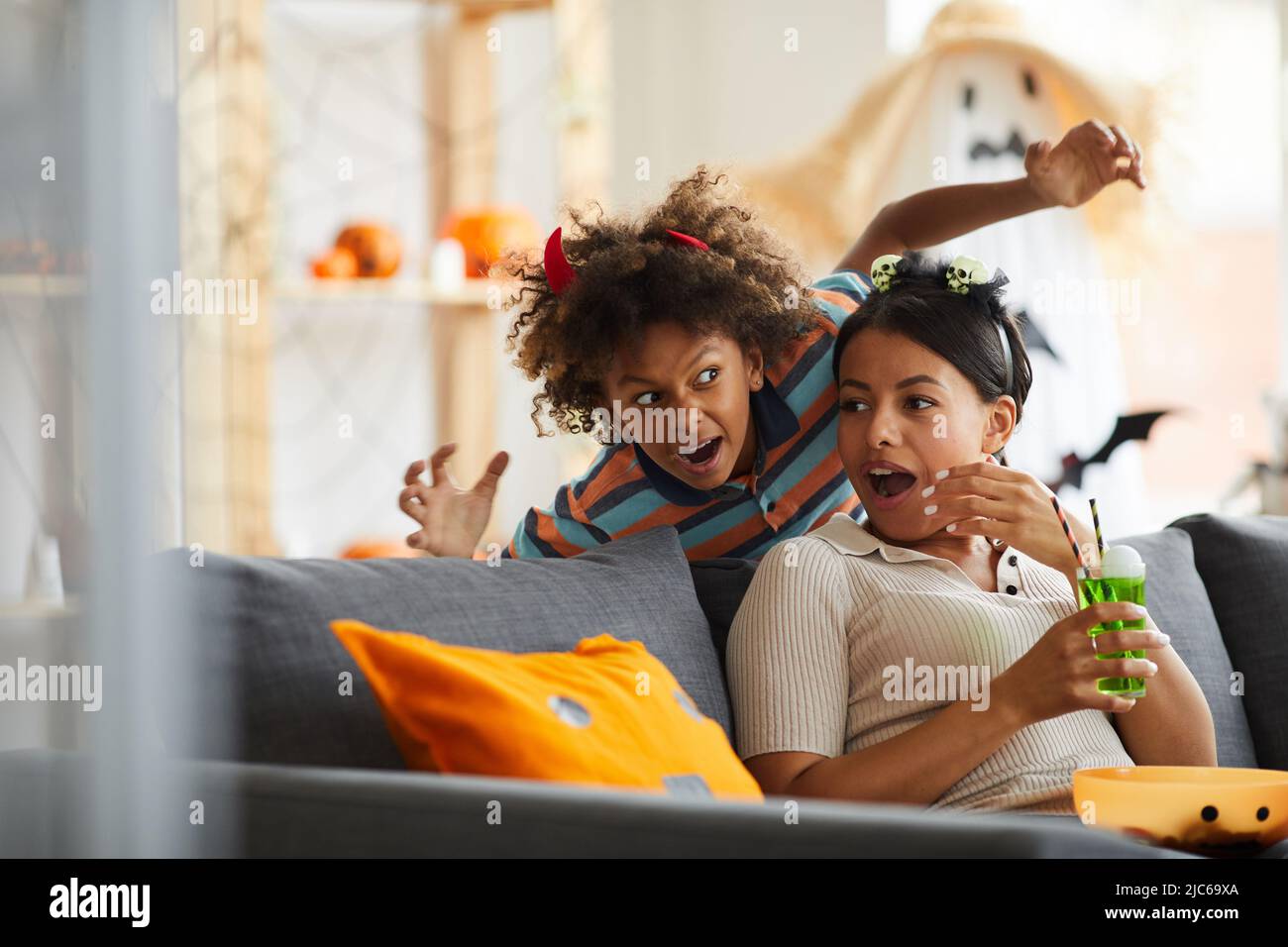 Sofa scare hi-res stock photography and images - Alamy