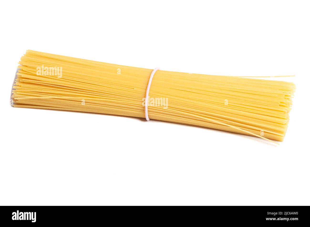 Raw dry spaghetti italian pasta isolated on white background Stock ...