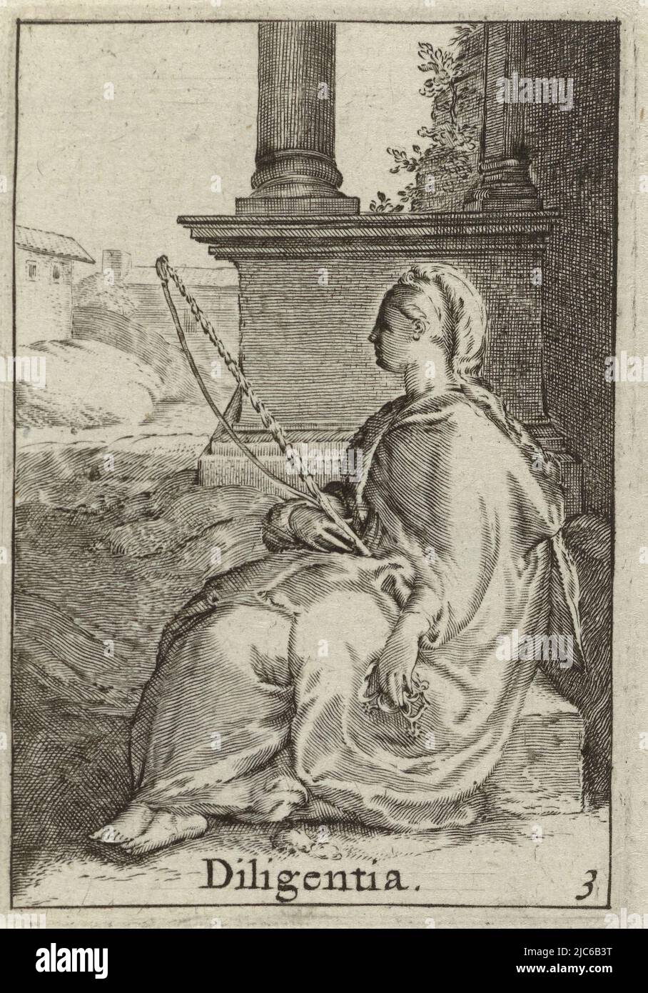 Diligence diligentia three virtues hi-res stock photography and images ...