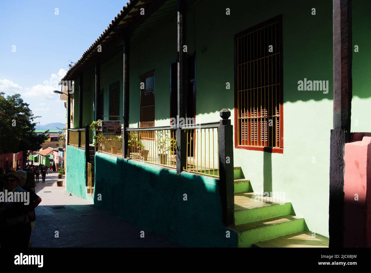 SANTIAGO DE CUBA, CUBA - FEBRUARY 22; 2019 traditional steps and ...