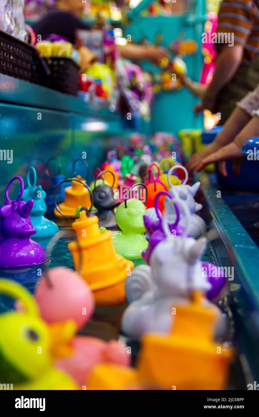 Game fishing duck for children hi-res stock photography and images - Alamy