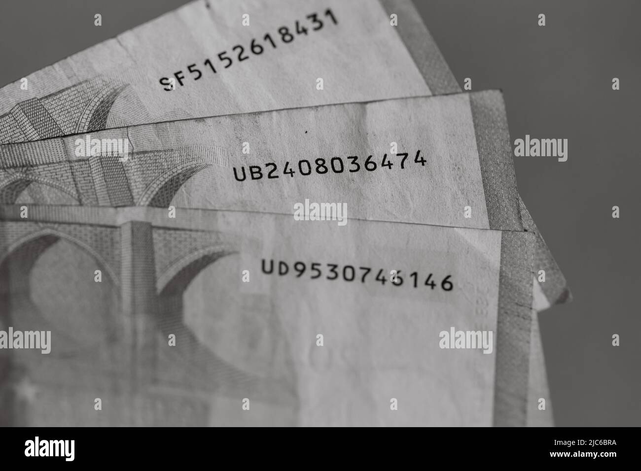 Money euro coins and banknotes Stock Photo - Alamy