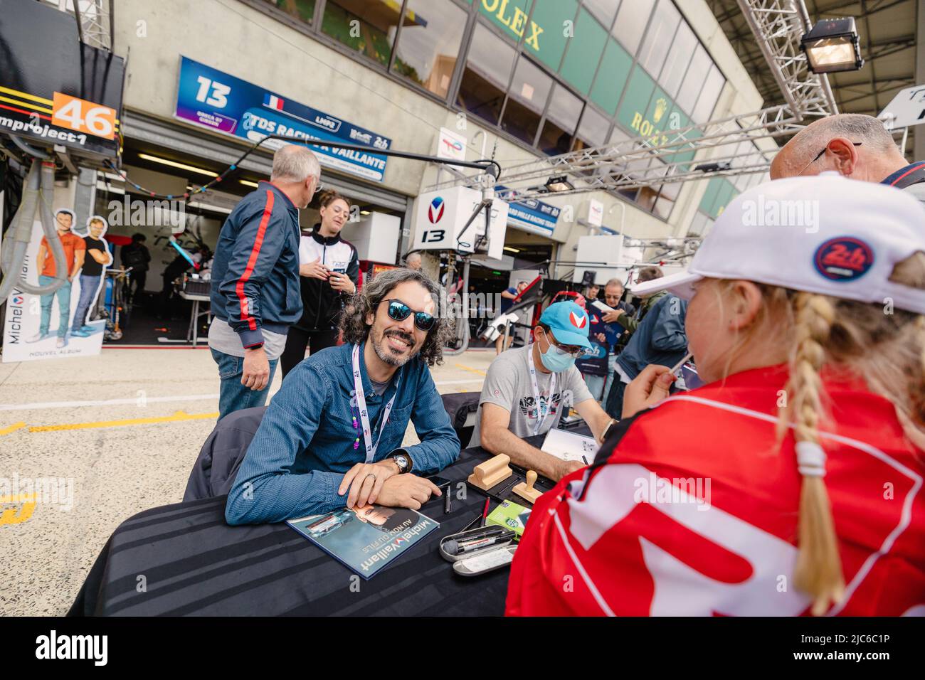 Autograph session of the new comics of Michel Vaillant with Benjamin ...