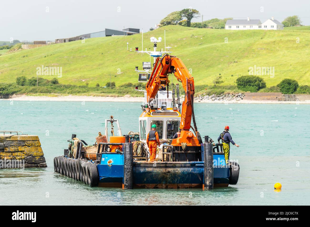 Courtmacsherry, West Cork, Ireland. 10th June, 2022. The RNLI Lifeboat ...