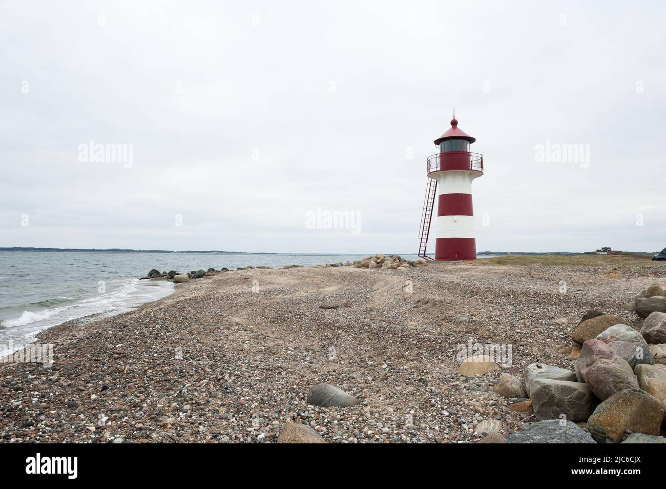 Grisetåodde Lighthouse, Denmark Stock Photo - Alamy