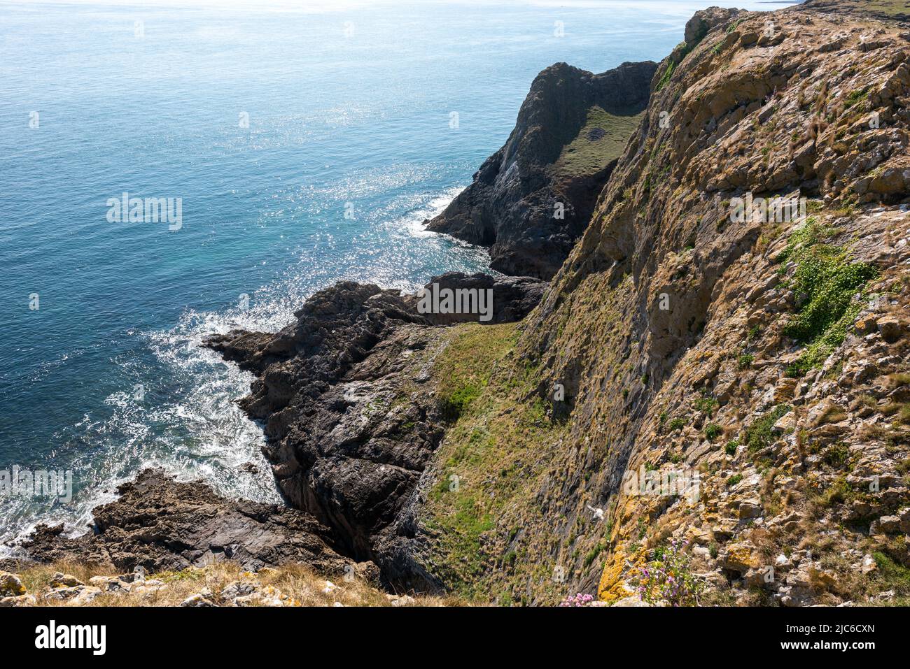 South Gower Cliffs, Wales, UK Stock Photo - Alamy