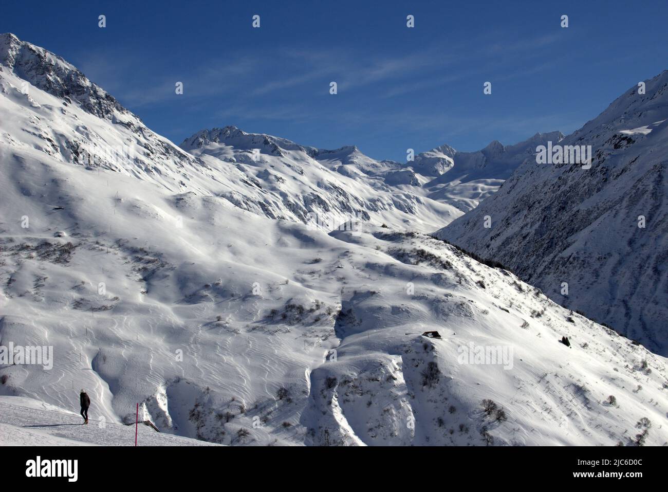 Stop of a Glacier Express Stock Photo - Alamy
