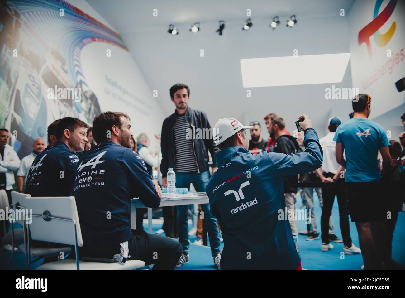 Alpine Elf Team, Alpine A480 - Gibson, portrait in the TOTAL Energies ...