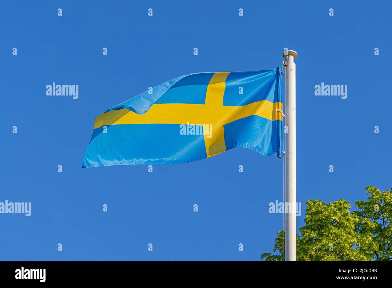 Swedish official flag hi-res stock photography and images - Alamy