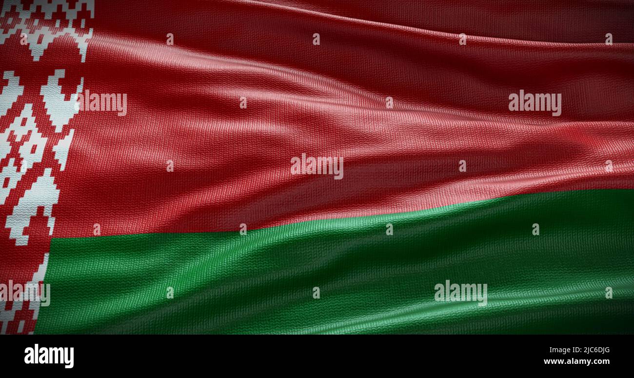 Belarus national flag background illustration. Symbol of country Stock ...
