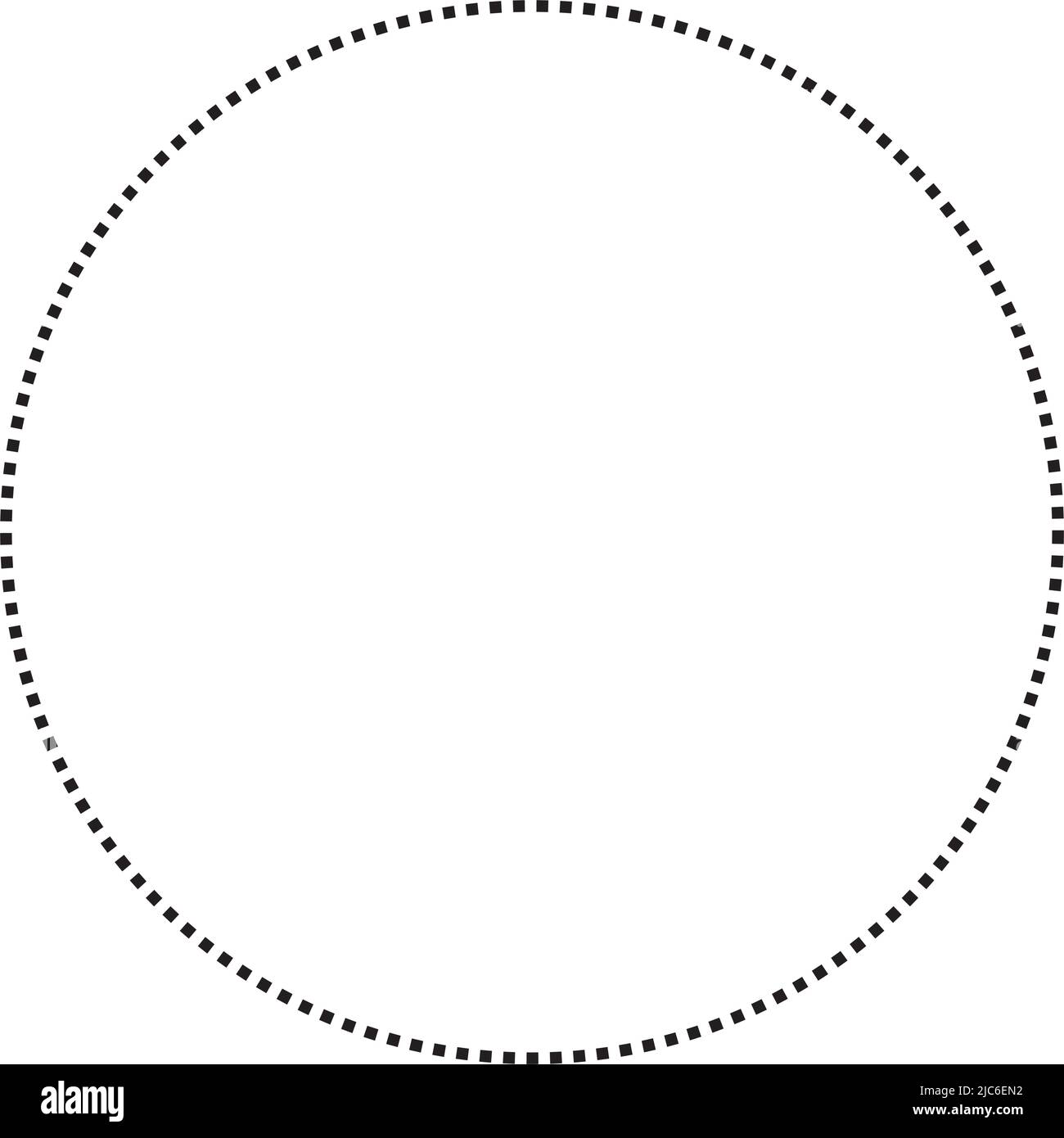Dashed circle Black and White Stock Photos & Images - Alamy
