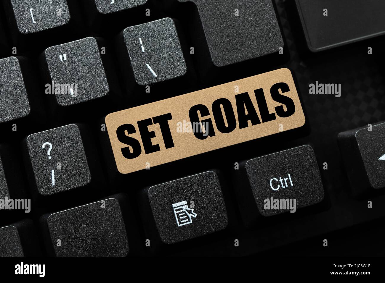 Inspiration showing sign Set Goals. Business idea Defining or achieving ...