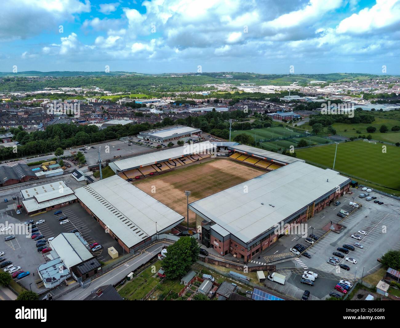 Vale park port vale stadium hi-res stock photography and images - Alamy