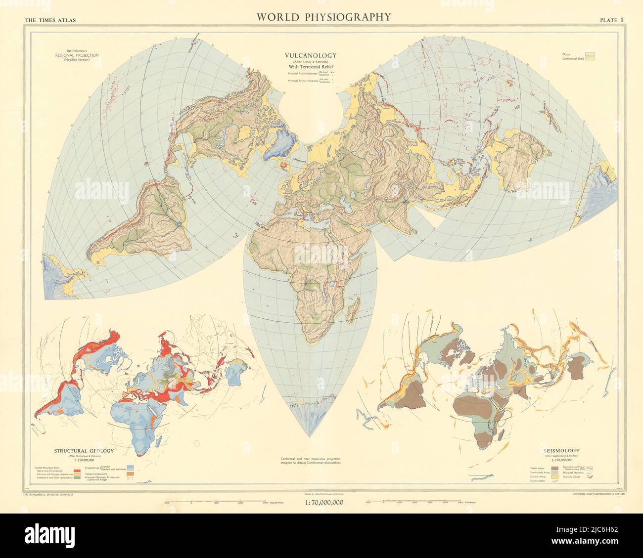 World Physiography. Vulcanology. Structural Geology. Seismology. TIMES ...