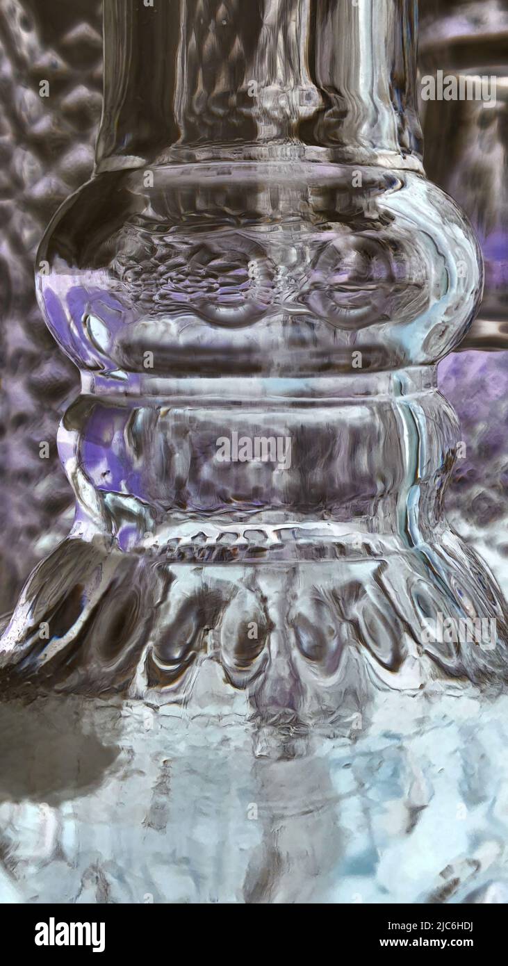 Glass bottle abstract Stock Photo - Alamy