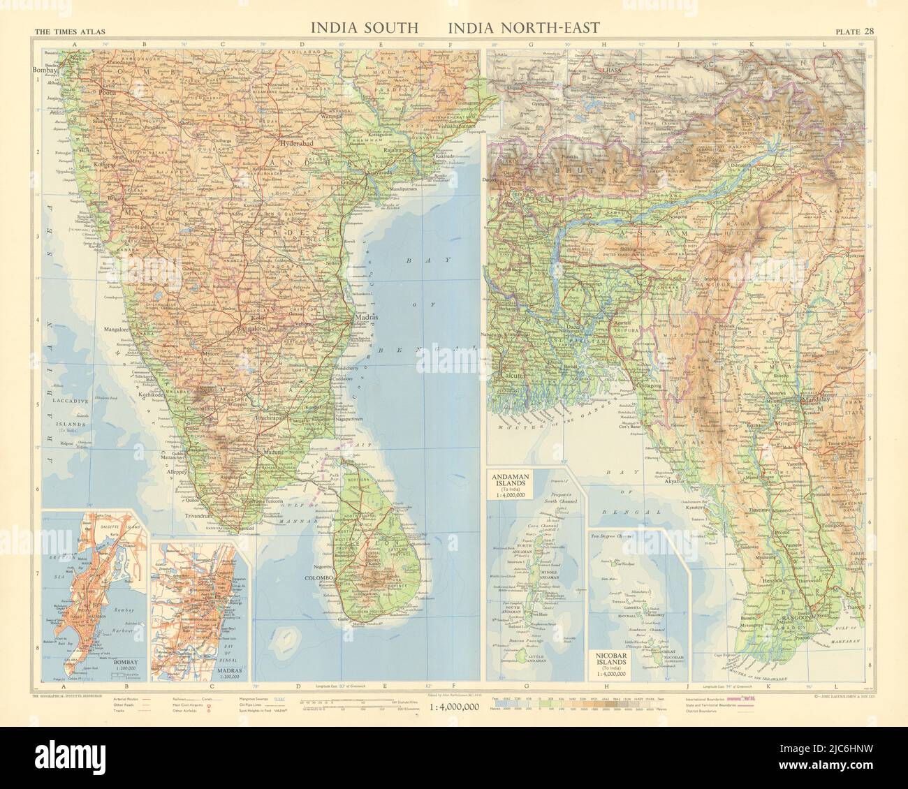 India bangladesh map hi-res stock photography and images - Alamy